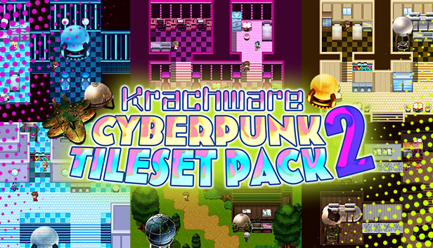 New Releases: Krachware Cyberpunk Tileset Pack 2, Minikle's Background ...
